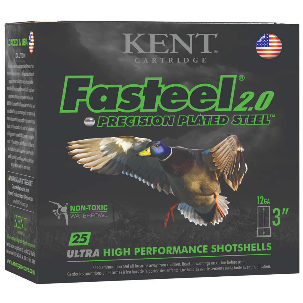 KENT Fasteel 2.0 12GA 3" 1-1/4oz #3 Steel – Outdoor Gear Co.
